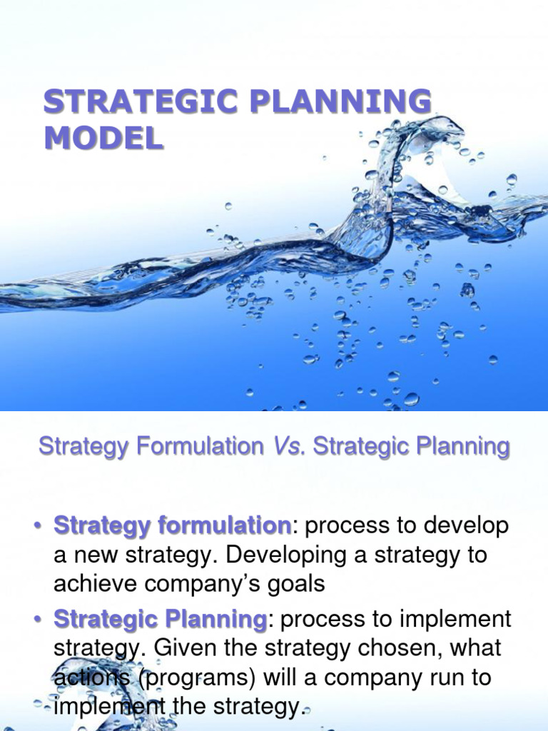 Bab 6 Strat Planning | PDF | Strategic Planning | Strategic Management