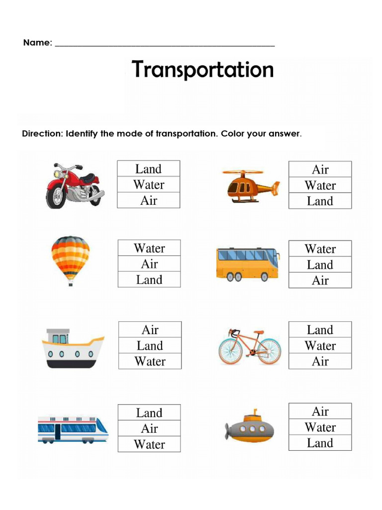 Transportation | PDF