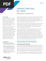 VMware SD-WAN by VeloCloud Edge Data Sheet | PDF | Cloud Computing ...