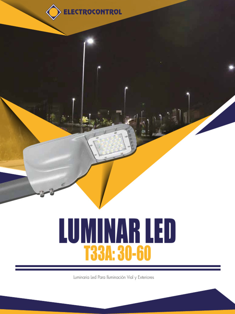 Ficha Técnica Luminarias | PDF | Diodo emisor de luz | Encendiendo