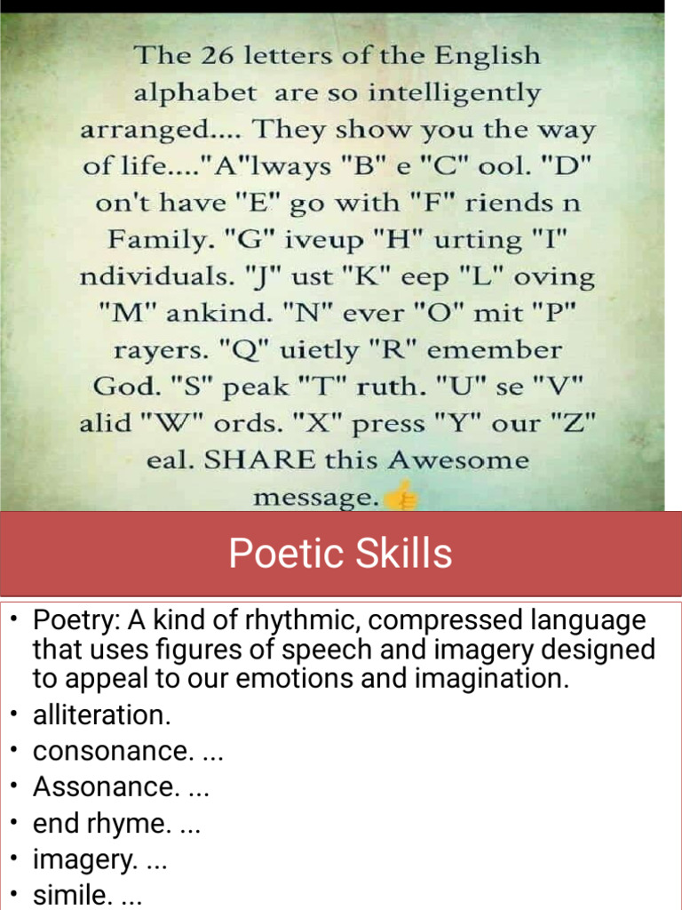 Literary Devices | PDF | Poetry | Taste