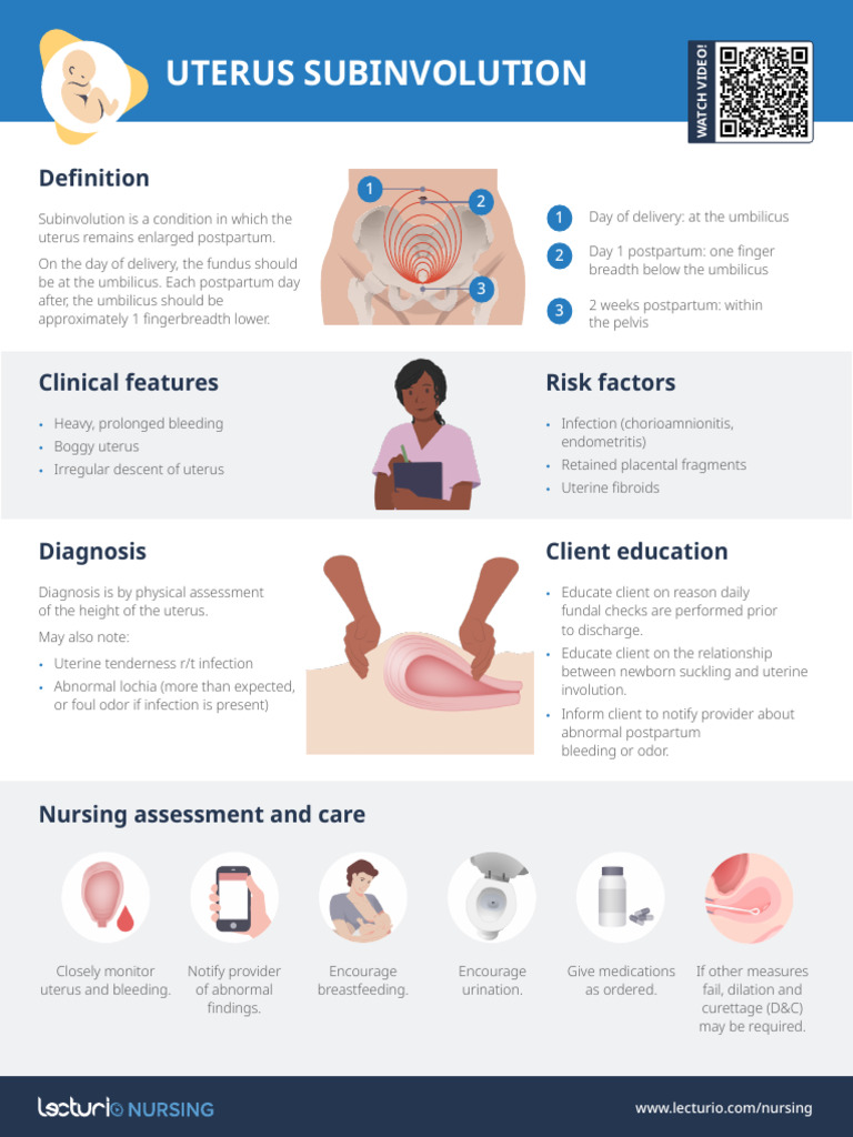 Nursing_CS_Uterus_Subinvolution_01 | Download Free PDF | Postpartum Period | Uterus