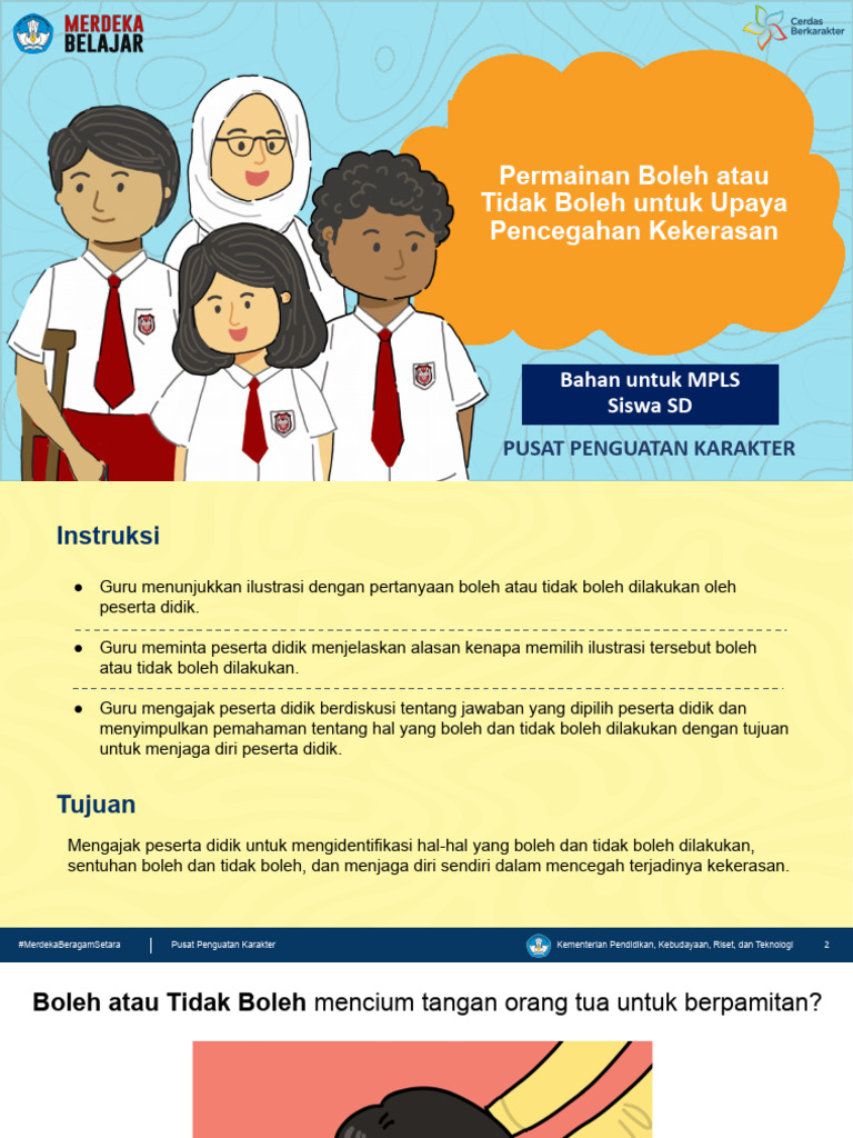 Panduan Sentuhan Boleh dan Tidak Boleh | PDF