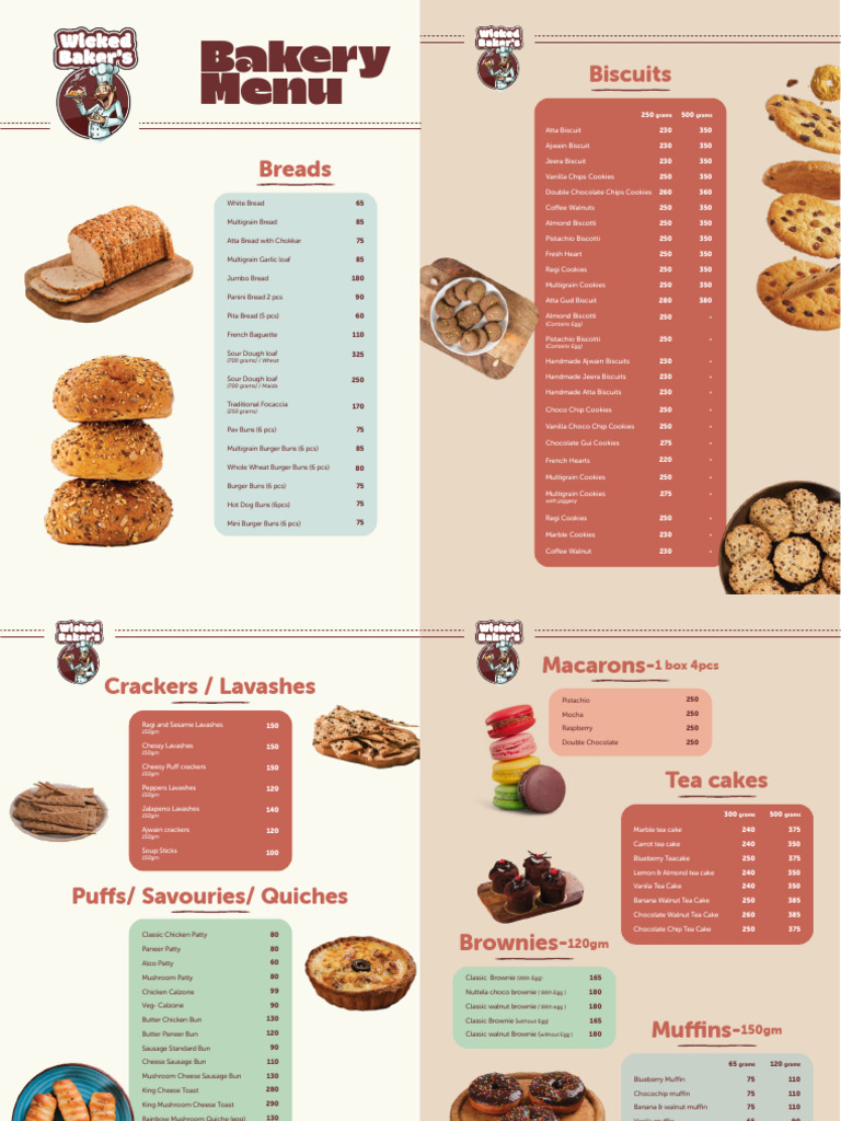 WB Bakery_final (3) | Download Free PDF | Cheesecake | Cakes