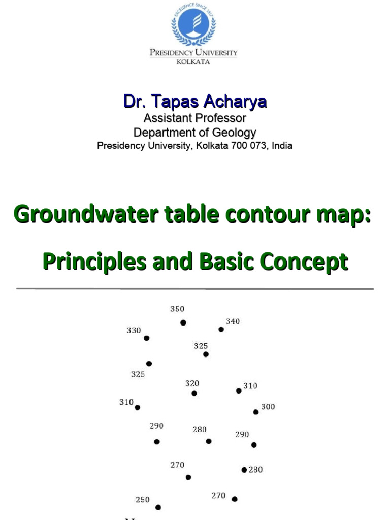 Groundwater Table Contour | PDF | Technology & Engineering