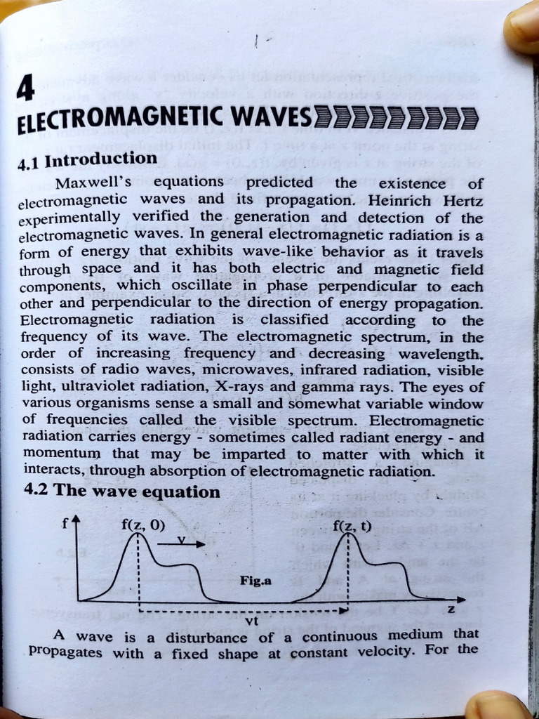 Electromagnetic Waves Pdf Electromagnetic Radiation Waves