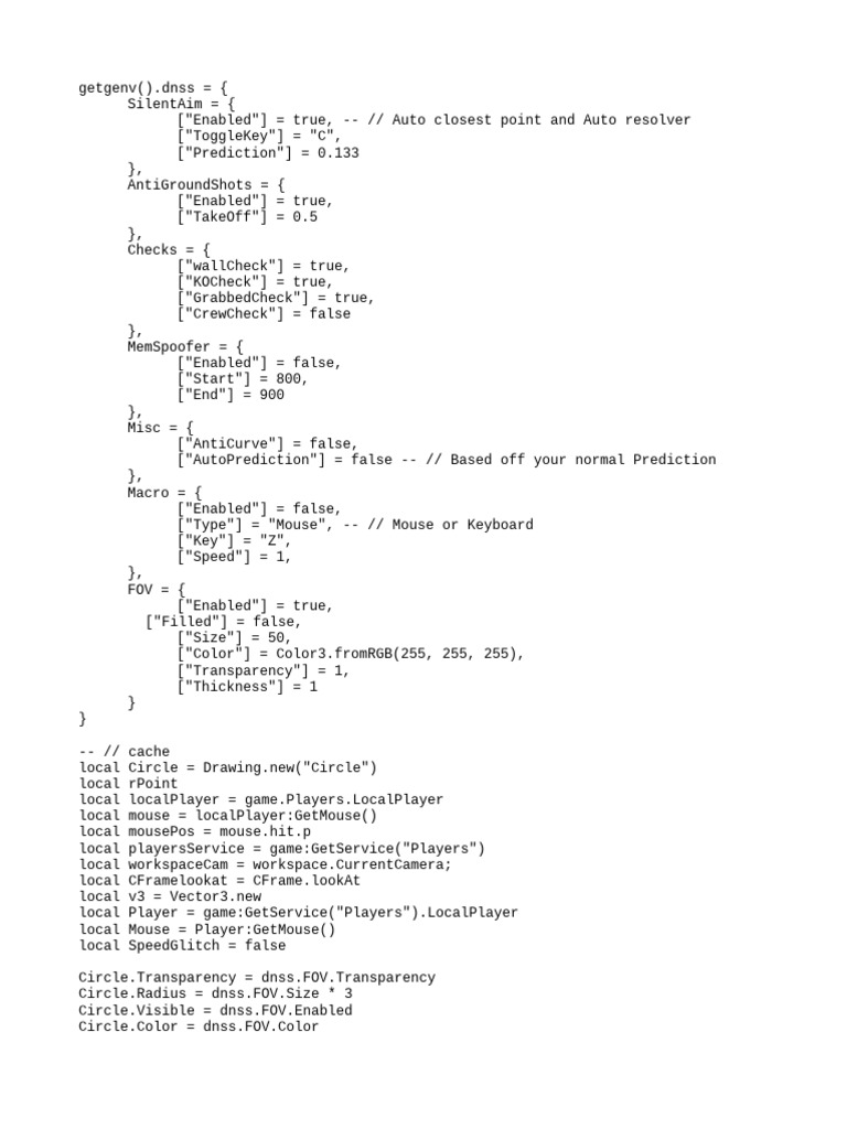 script for aimlock roblox | PDF | Computing | Computer Science