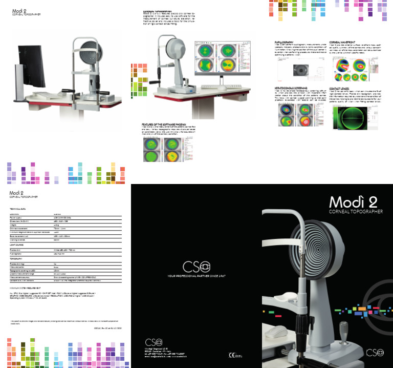 Modì2 EN Rev 02 | PDF | Cornea | Computing