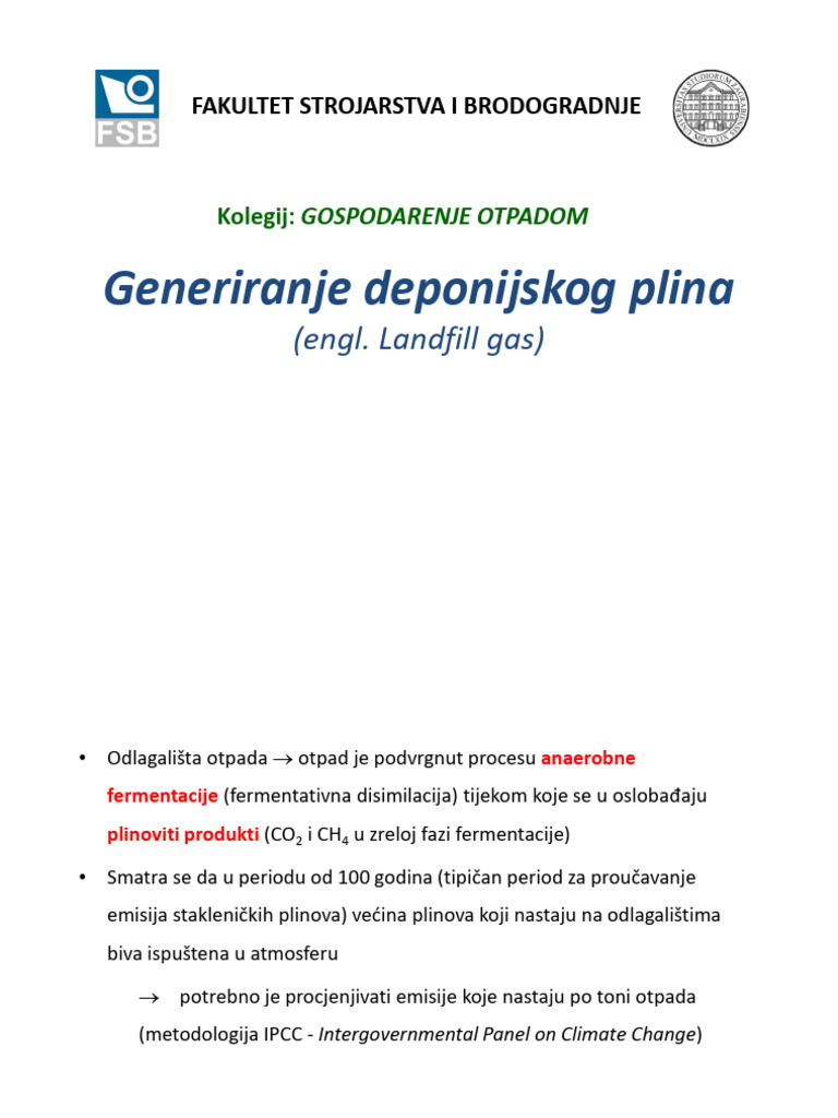 Odlagalisni Plin | PDF