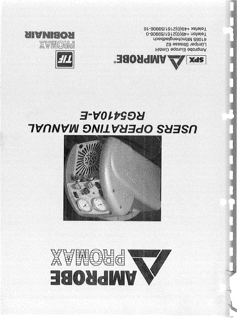 Promax Manual | PDF