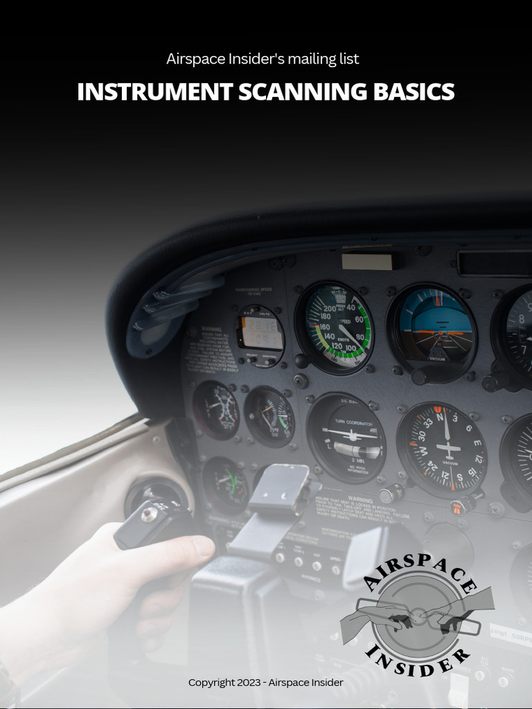 Instrument Scanning Basics | PDF | Aviation | Aircraft