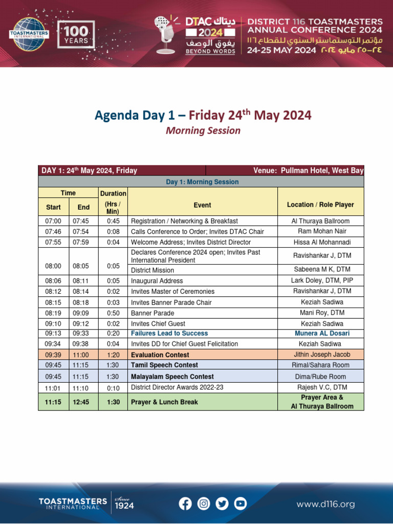 DTAC 2024 - Final Agenda _230504 | PDF