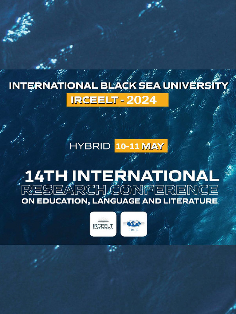 Black Sea University IRCEELT 2024 | PDF | Pedagogy | Constructivism (Philosophy Of Education)