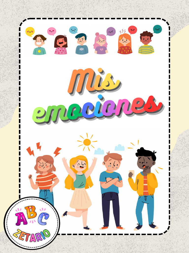 Mis Emociones - Tarjetas | PDF