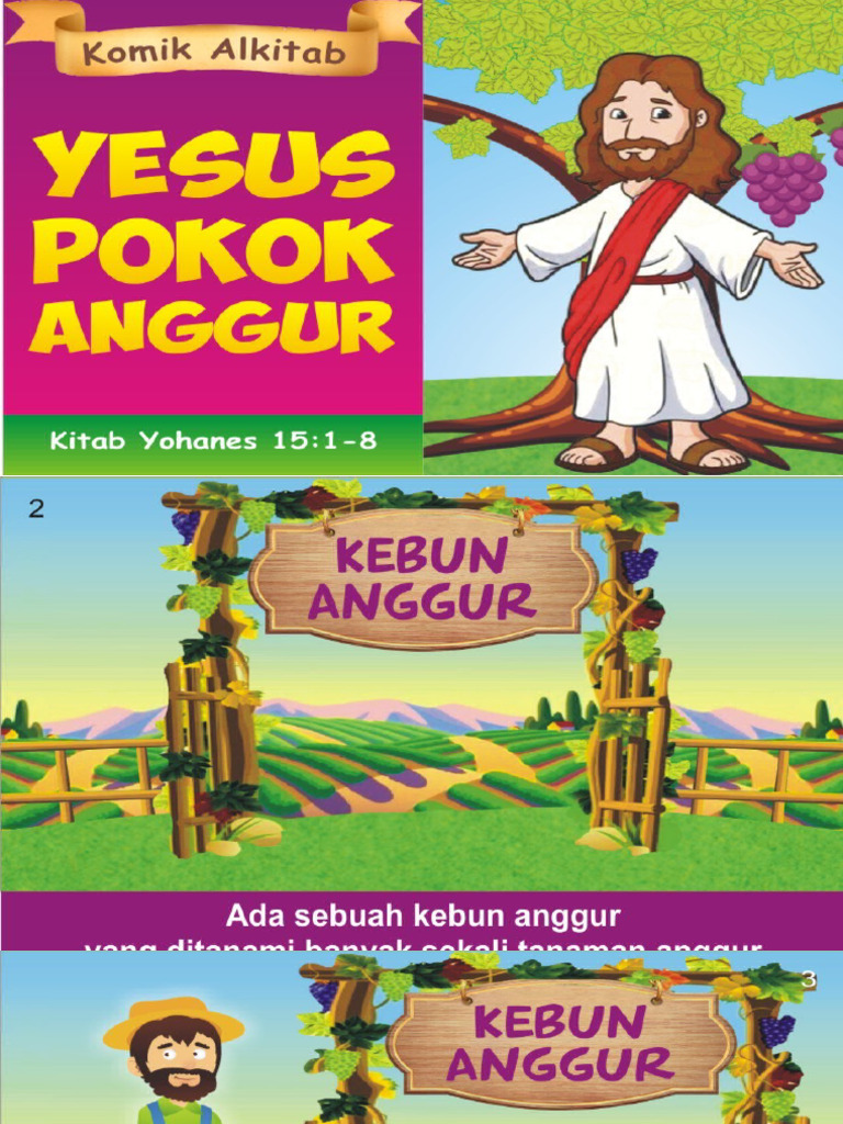 Cerita Pokok Anggur Yang Benar | PDF