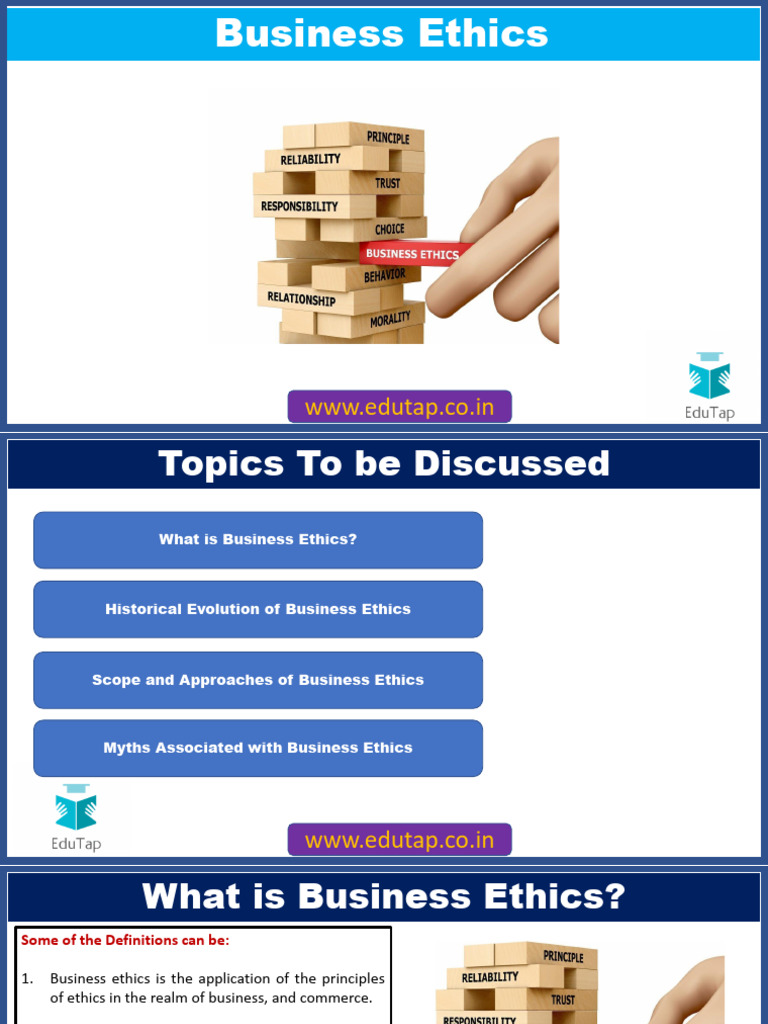 Business_Ethics | PDF | Business Ethics | Morality