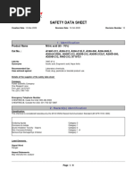 Nitric Acid Safety Data Sheet | PDF | Dangerous Goods | Personal ...