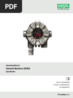 General Monitors - S5000 - Manual-EN | PDF | Bluetooth | Sensor