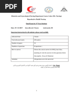 COC Nursing Exam Questions 2024 | PDF | Anxiety Disorder | Birth Control