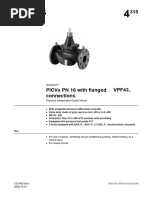 Belimo PICCV Valve Technical Databook | PDF | Valve | Alternating Current