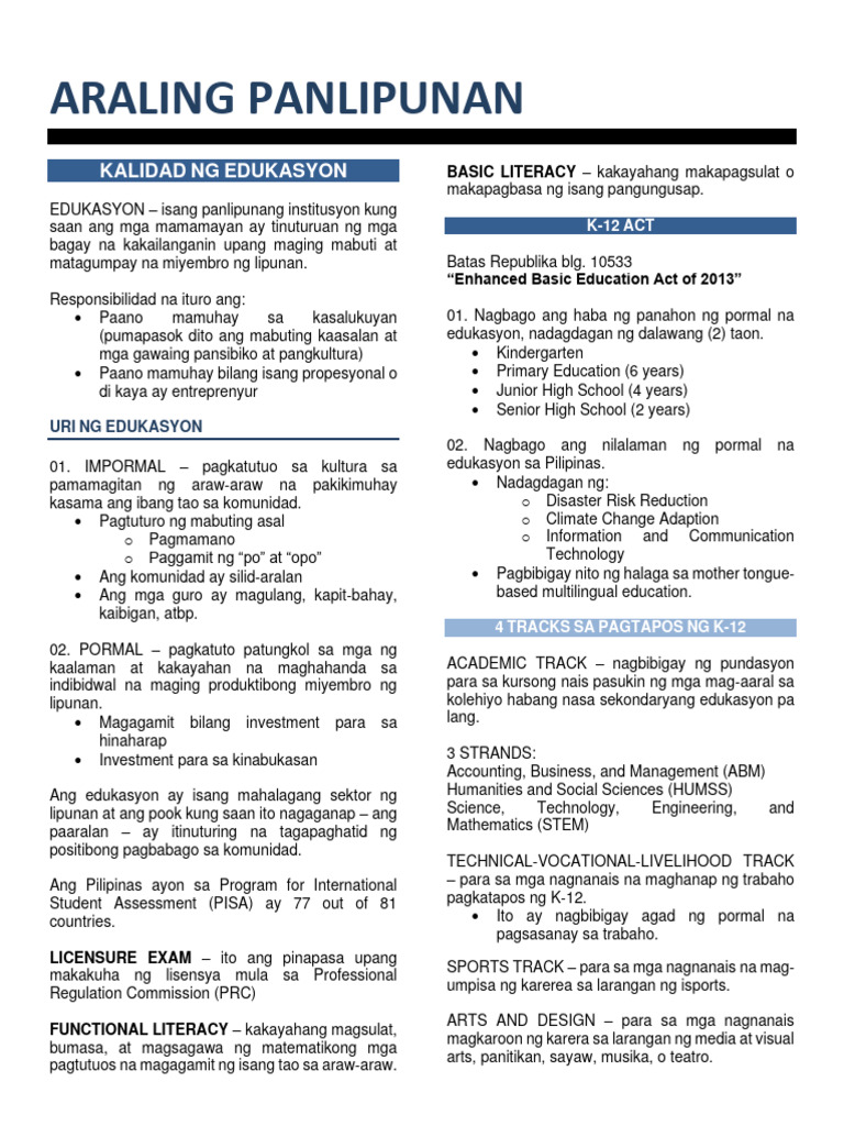 Arpan Reviewer | PDF