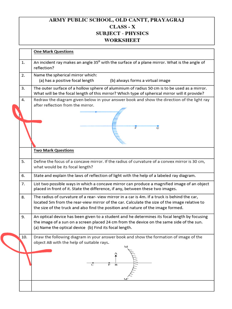 2 Phy | PDF | Mirror | Optics