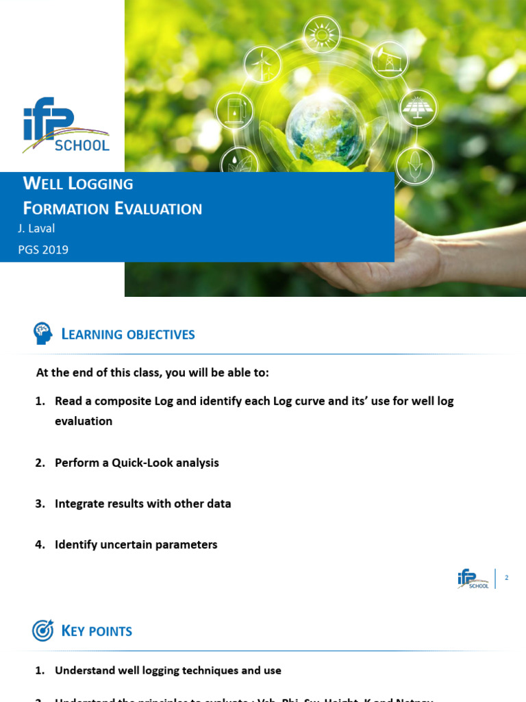 01 - PGS - Well Logging - Formation Evaluation - 2019 - Print | PDF ...