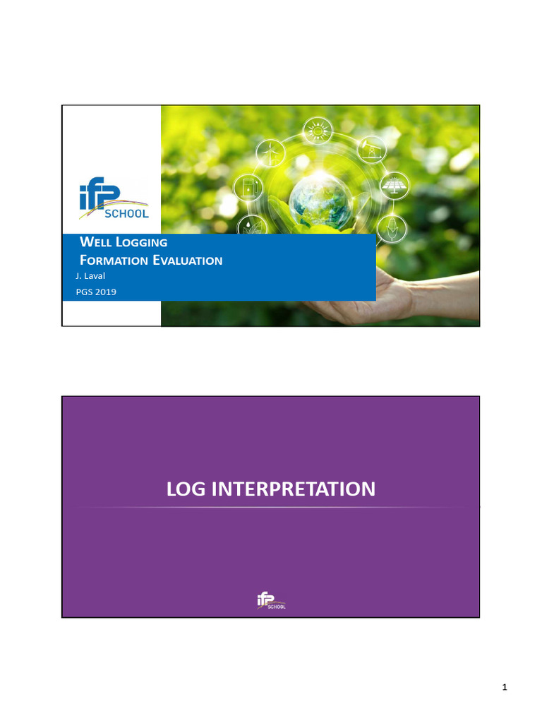 03 - PGS - Well Logging - Formation Evaluation - 2019 - Print | PDF ...