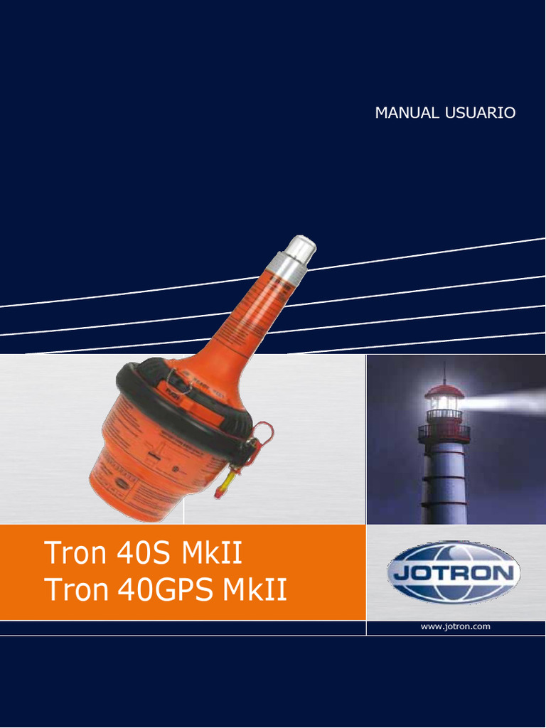Jotron Tron-40S manual CASTELLANO | PDF