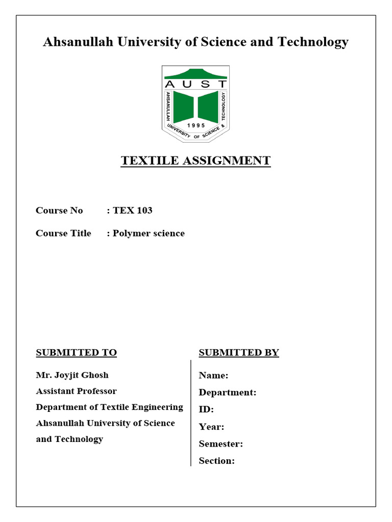 TEX Cover Page | PDF