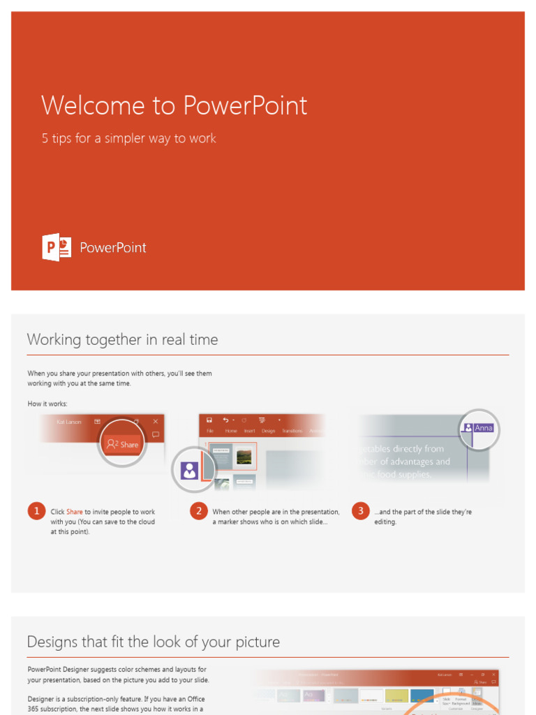 Welcome To PowerPoint | PDF | Microsoft Power Point | Application Software