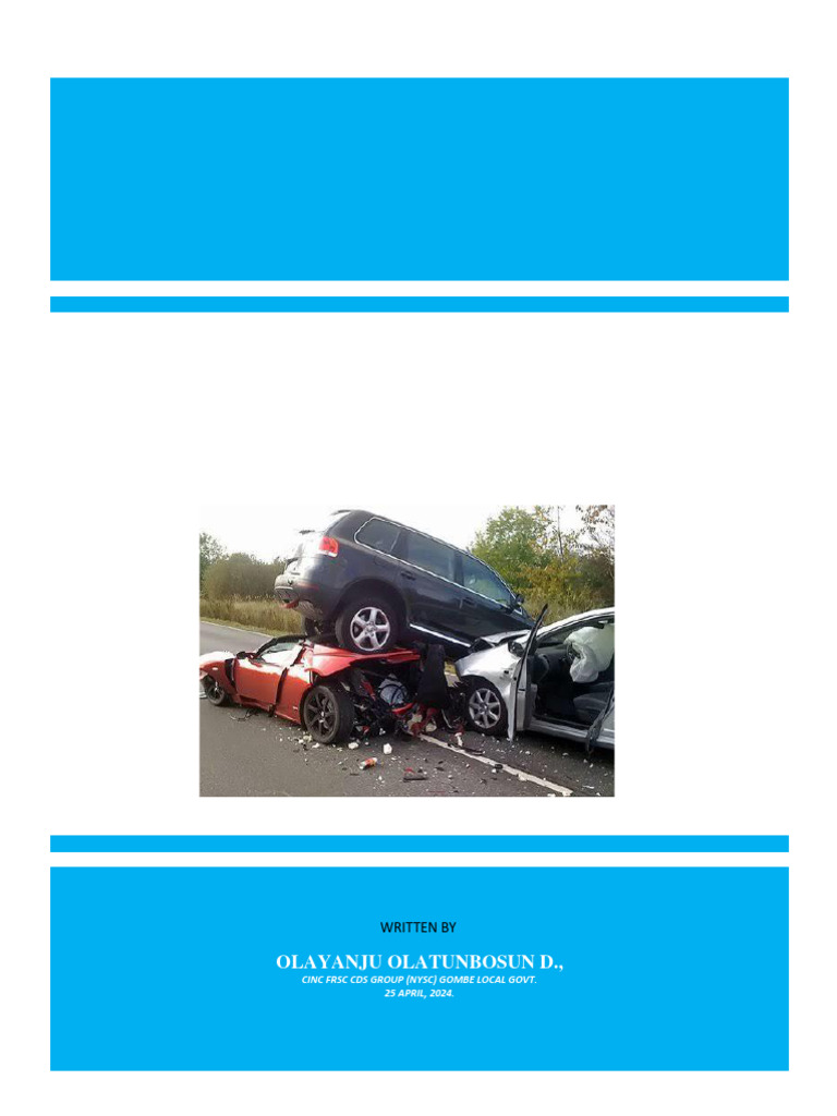 Road Traffic Crash (RTC) and Its Factors - 1 | PDF | Traffic Collision ...