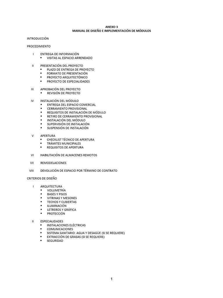 Manual - de - Implementacion - de - Modulos BITEL | PDF | Arquitecto | Diodo emisor de luz