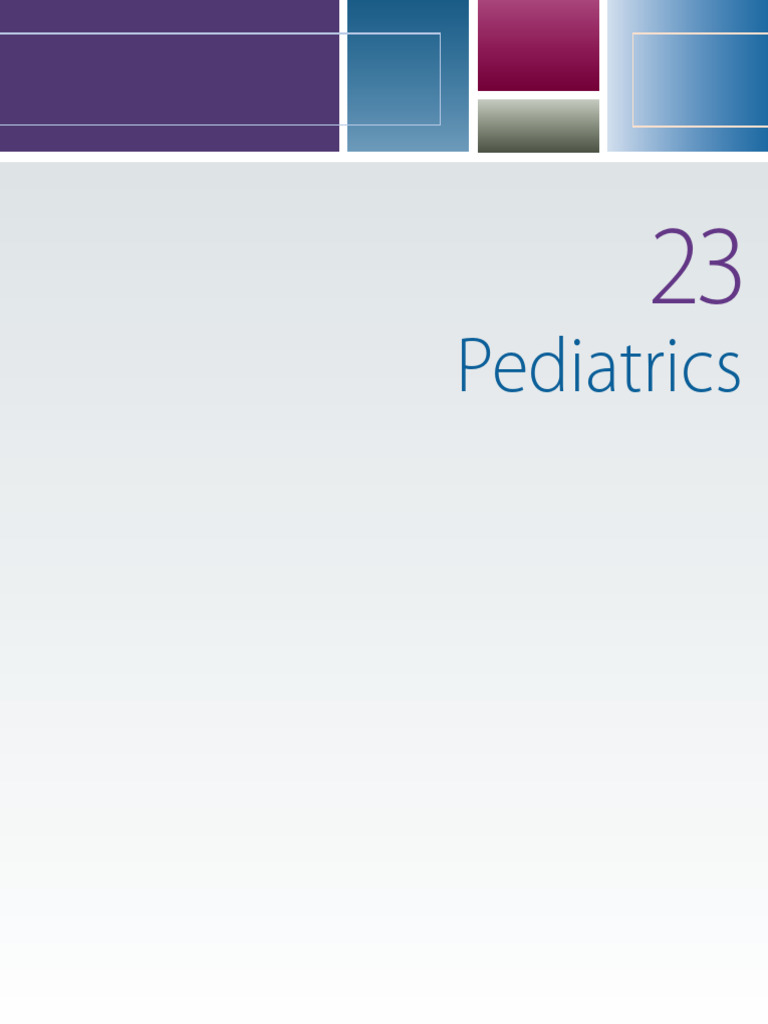 FA Peds | PDF | Anatomical Terms Of Motion | Preterm Birth