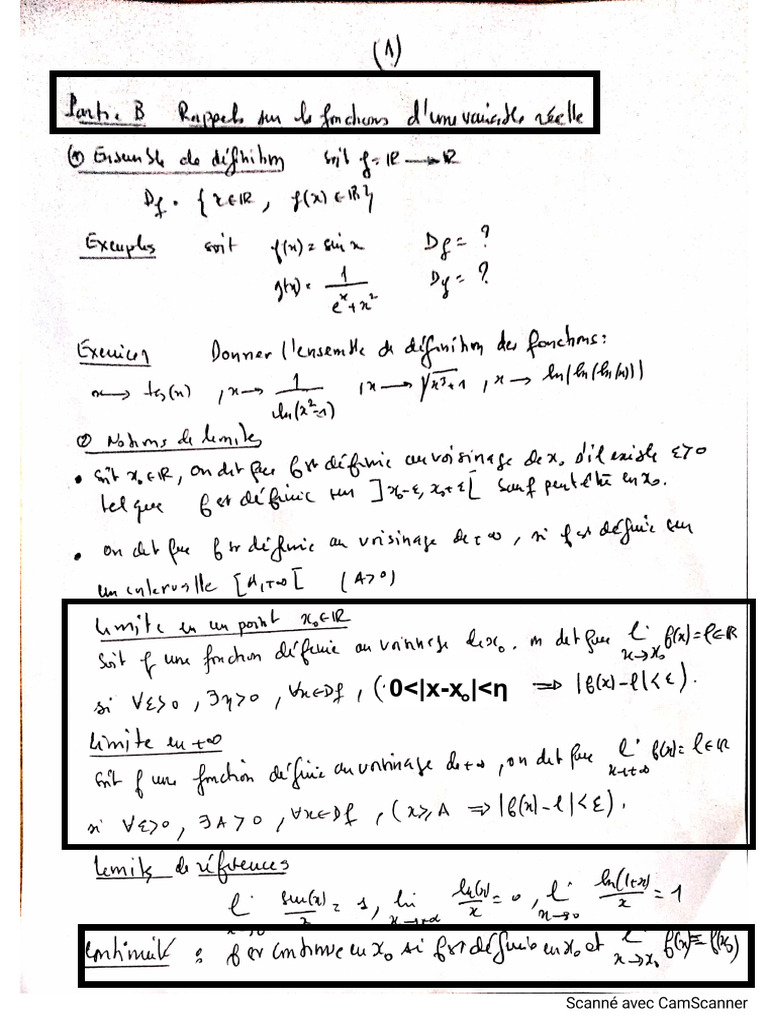 Chapitre 2 Partie B - Fonctions d'une variable reelle, fonctions ... Chapitre 2 Partie B - Fonctions d'une variable reelle, fonctions ...