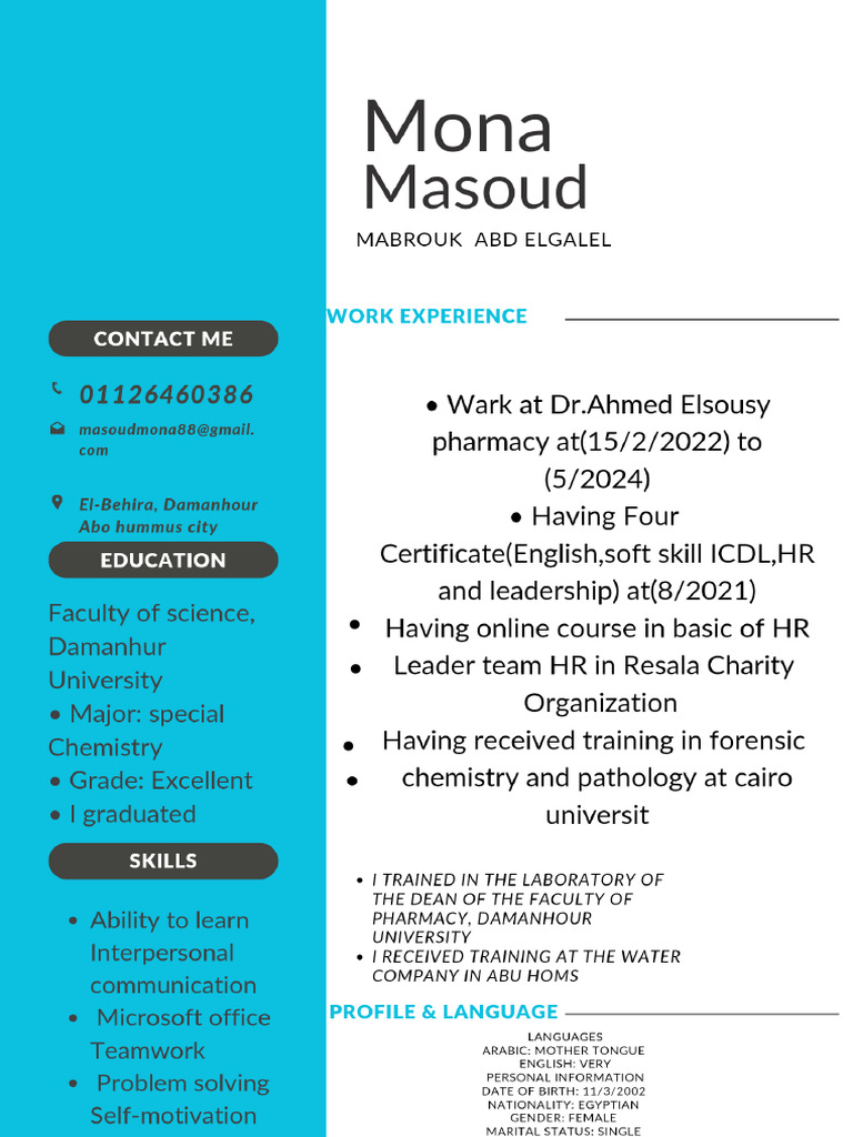 Mona Masoud 2024 | PDF