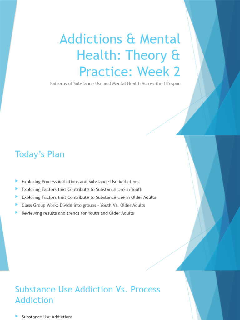 SSW 4500 - Week 2 Addiction Across The Lifespan | PDF | Substance Abuse ...