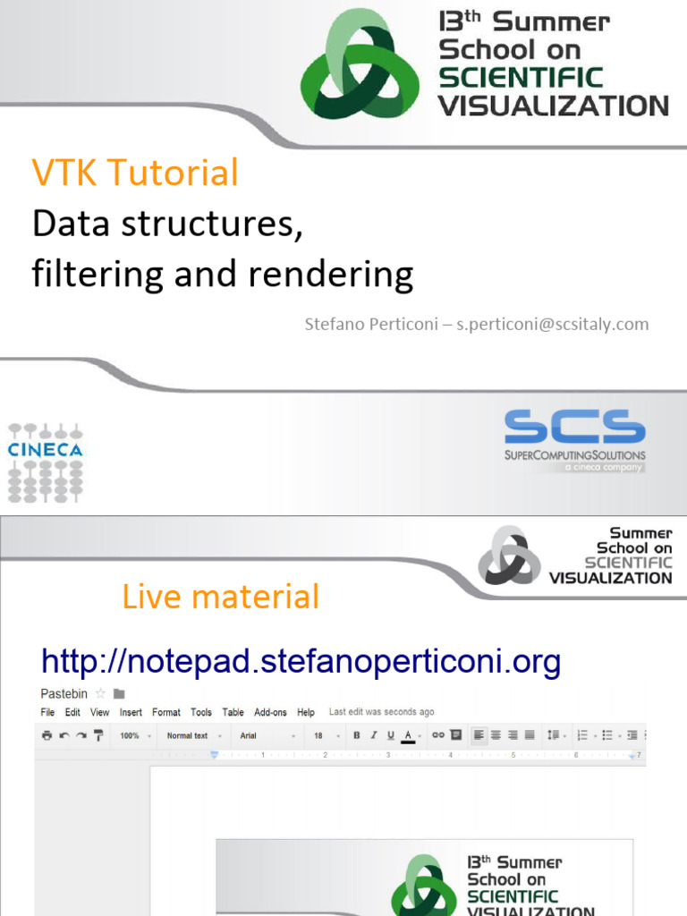 VTKTutorial | PDF | Rendering (Computer Graphics) | Computer Graphics