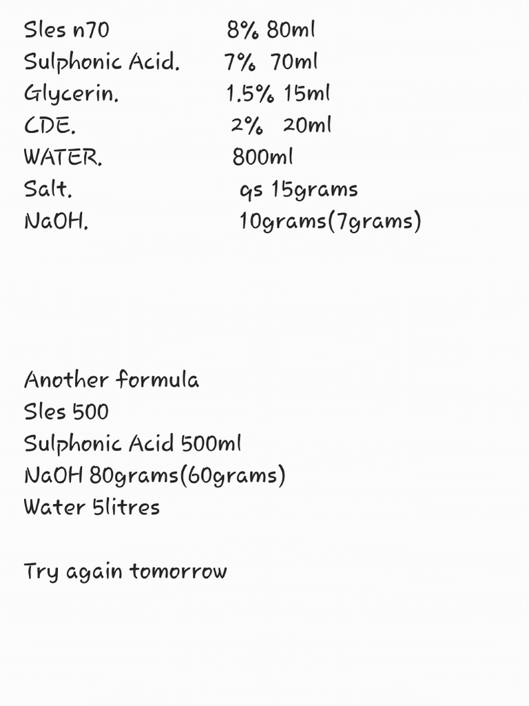 Dishwashing Liquid Soap Kevy Test Run | PDF