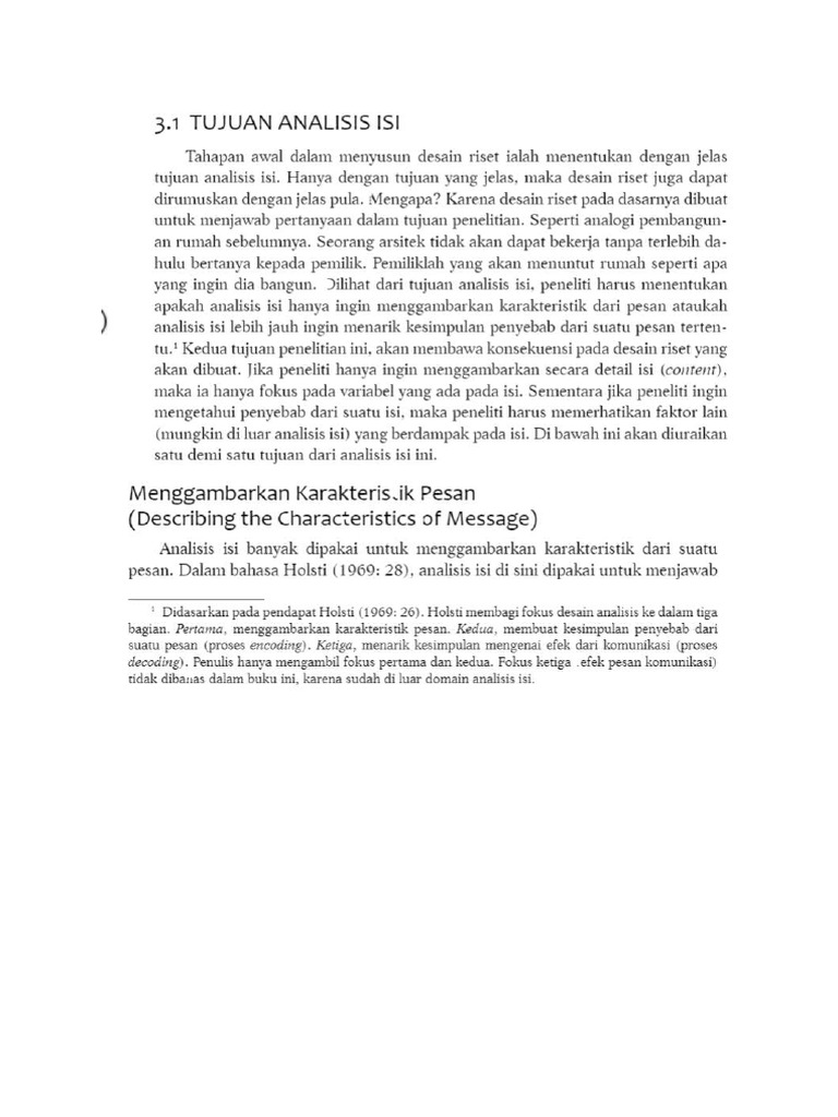 Analisis Isi | PDF
