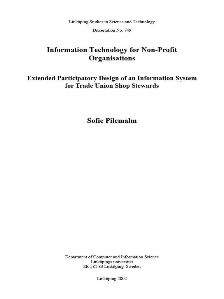 FULLTEXT01 | PDF | Information System | Information