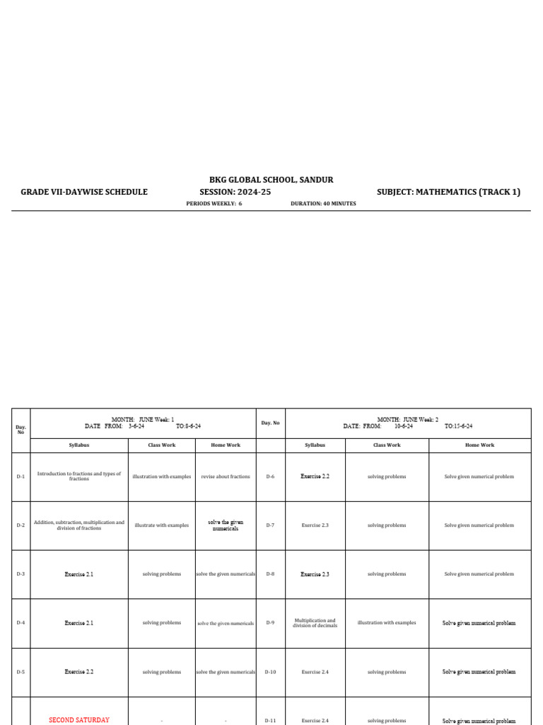 Micro Plan Track 1 (g7) f7 Mathematics | Download Free PDF | Triangle | Elementary Mathematics