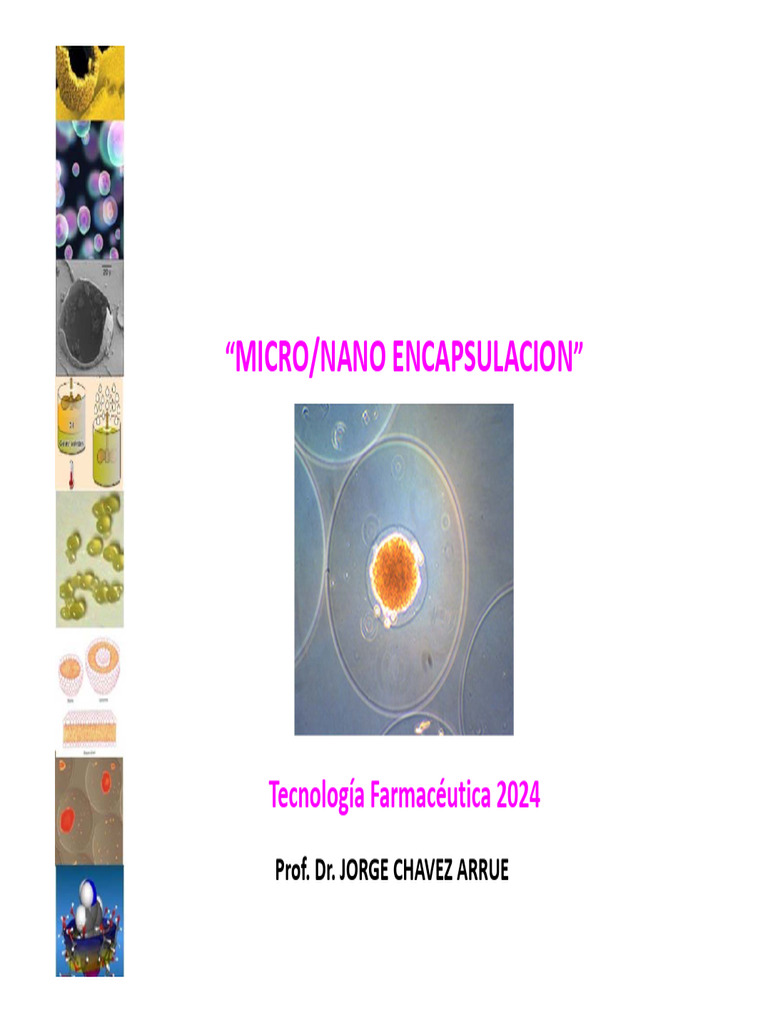 Micropartículas (Micorcápsulas y Micoresferas) | PDF | Nanotecnología ...