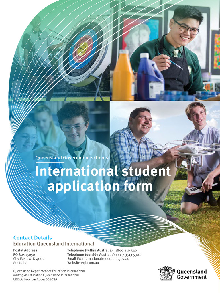 Student Application Form | PDF | Mental Disorder | Travel Visa