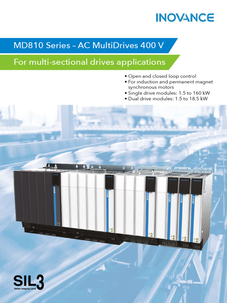 Inovance MD810 VFD Catalog English 20 4 20 | PDF | Alternating Current ...