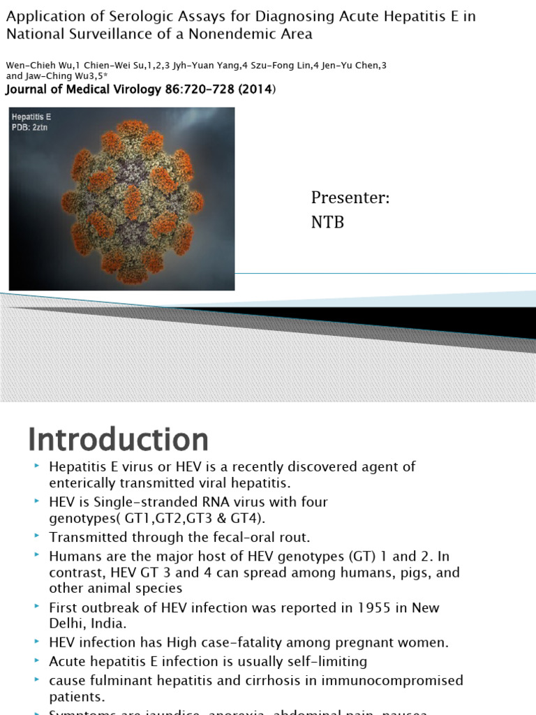 Application of Serologic Assays For Diagnosis | PDF | Elisa ...