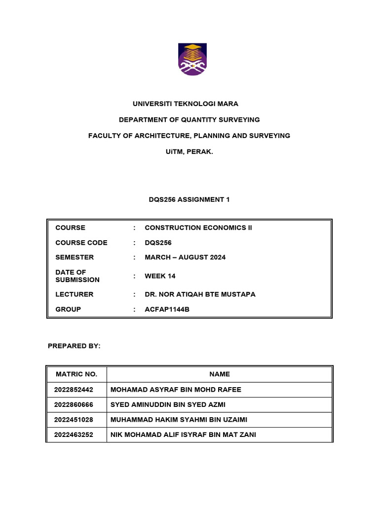 Coverpage Universal Uitm | PDF