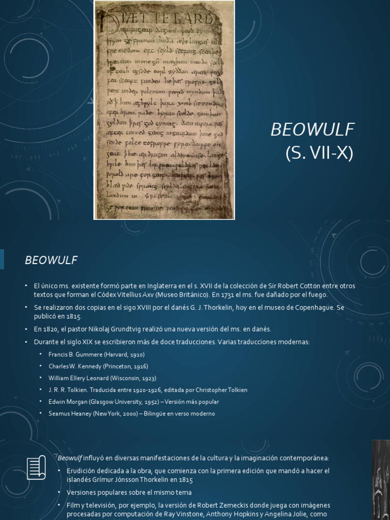 Beowulf | Descargar gratis PDF | Beowulf