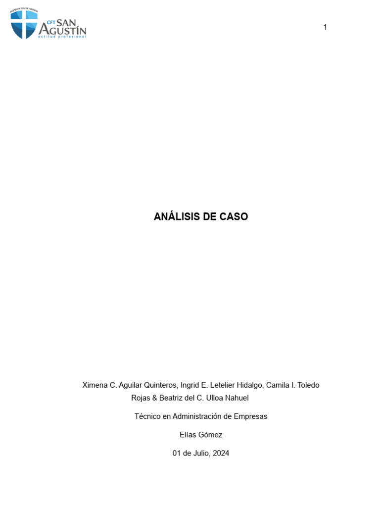 ANÁLISIS DE CASO - Borrador 4 | PDF | Inflación | Economias