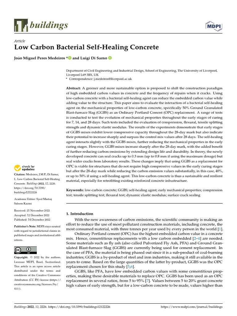 buildings-12-02226-v2 | PDF | Concrete | Young's Modulus